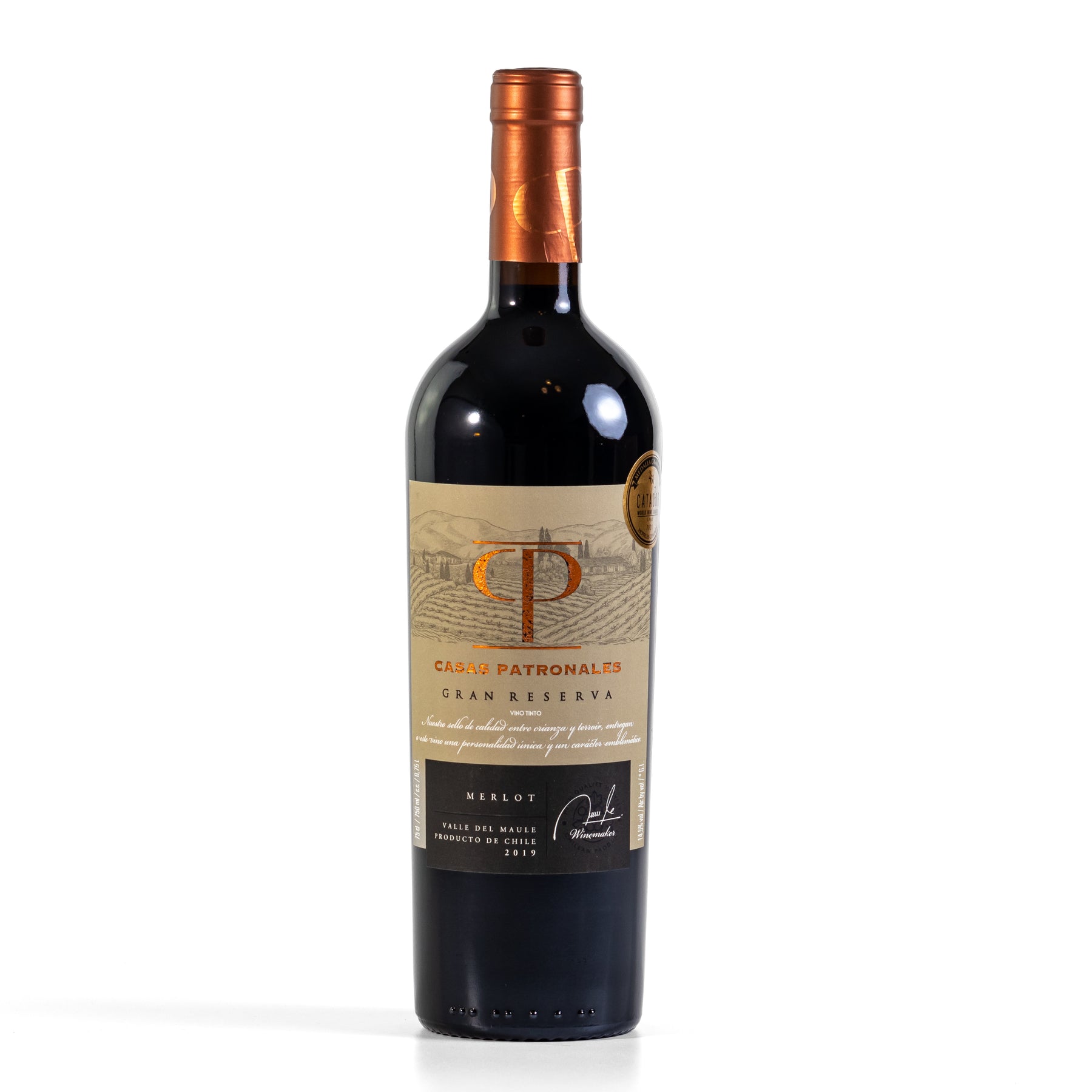 Casas Patronales Gran Reserva Merlot – vinospremiumconcon